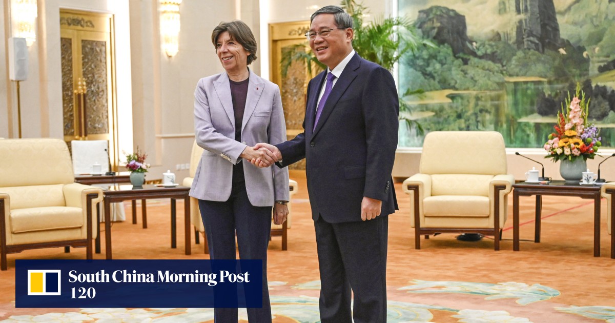 Chinese Premier Li Qiang urges France to support ‘spirit of free trade’ in Europe | South China ...