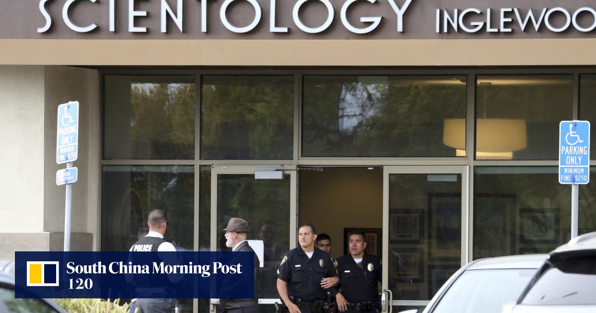 ‘Swordsman’ killed, two officers shot at Scientology centre in ...