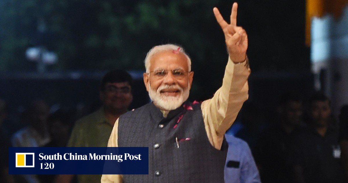 India election: Narendra Modi claims victory for BJP, pledges to build ...