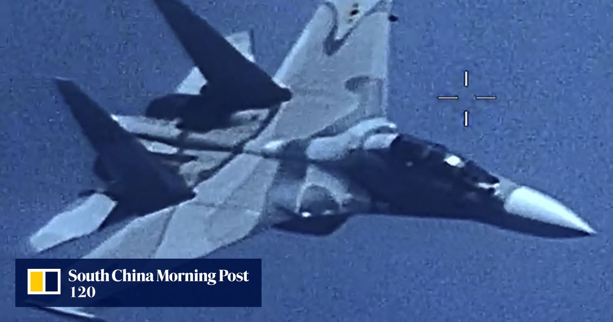 Photos show Venezuelan fighter jet that ‘aggressively shadowed’ US spy ...