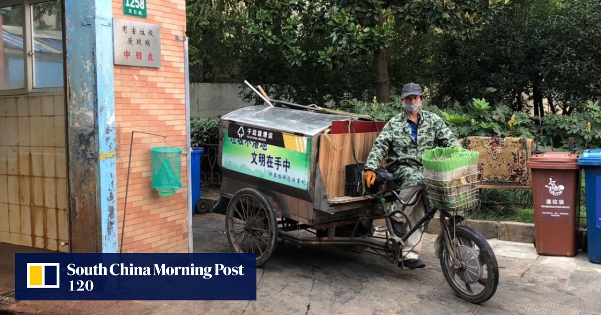 Shanghai recycling scheme slips up on 9,000 tonnes of wet waste churned ...