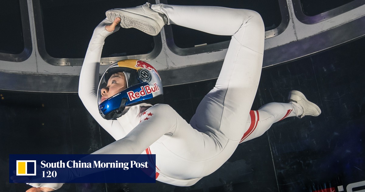 Singapore teen indoor skydiver’s Olympic Games dream, how she practises five hours a day after ...