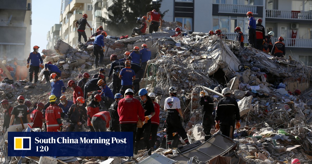 Turkey Quake Toll Hits 60 As Man Rescued From Rubble After Being