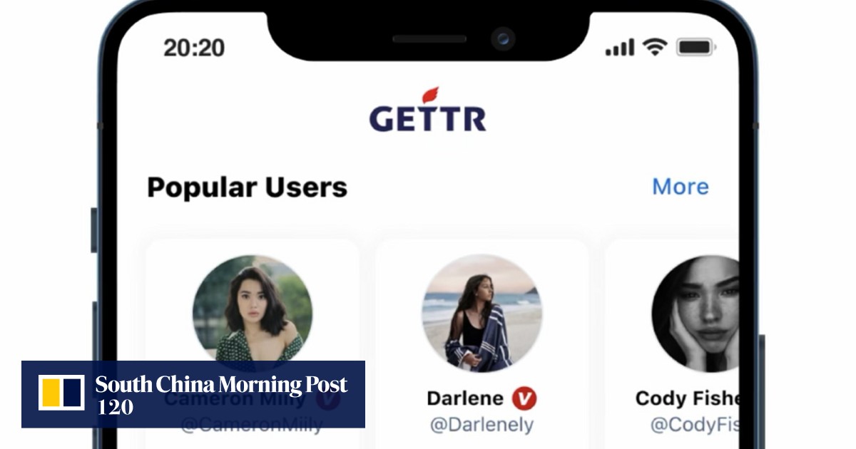 Pro-Trump social media app GETTR hacked on launch day | South China ...