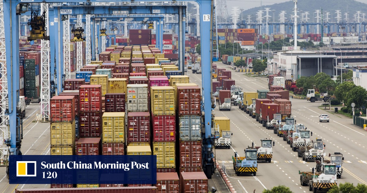 China’s busiest container-shipping ports in Shanghai, Ningbo begin to ...