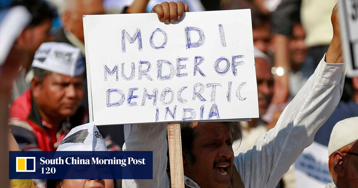 Tens of thousands protest against India’s ‘financial emergency’ after ...