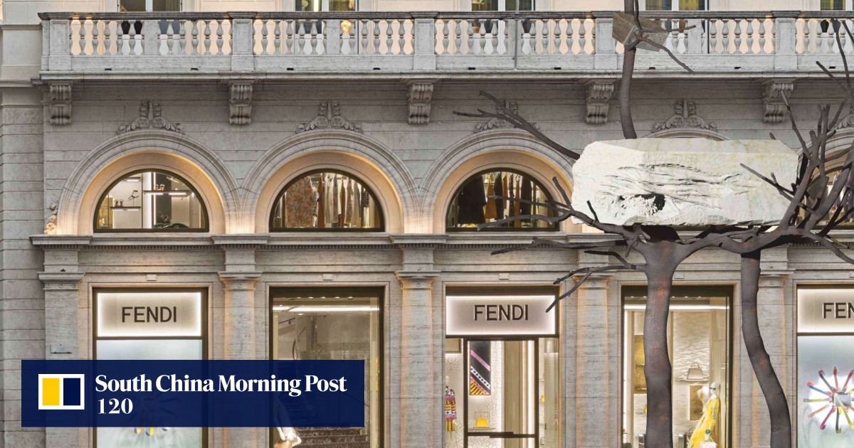 Fendi promotes the history of Rome with a new art installation by ...