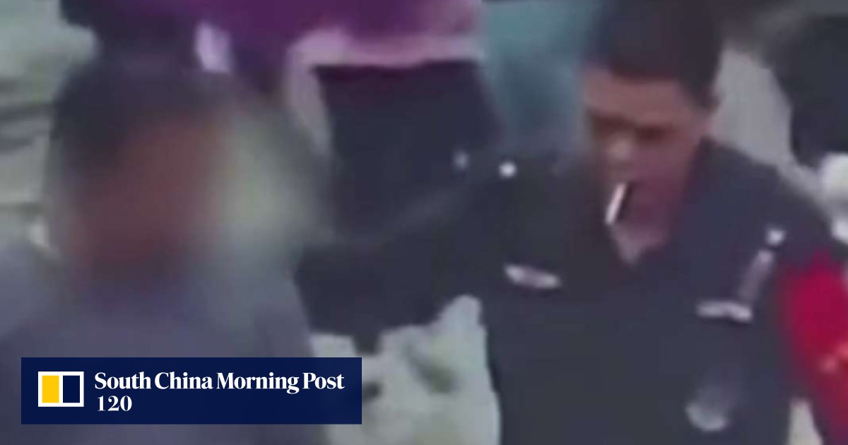 Bumbling Chinese snatch thief runs straight into police station after ...