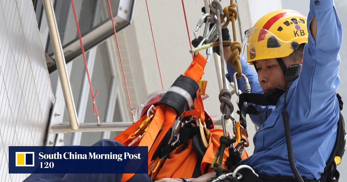 Hong Kong firefighters improve rescue techniques as number of suicidal ...