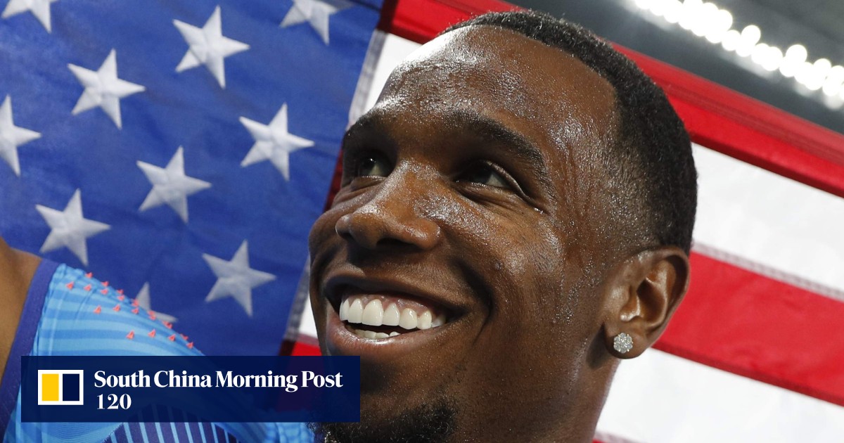 Sealed with a kiss: Olympic champion Gil Roberts cleared of doping ...