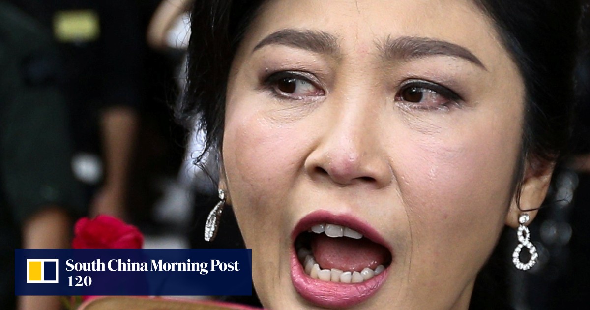 Supporters turn out for former Thai PM Yingluck as her trial nears end ...