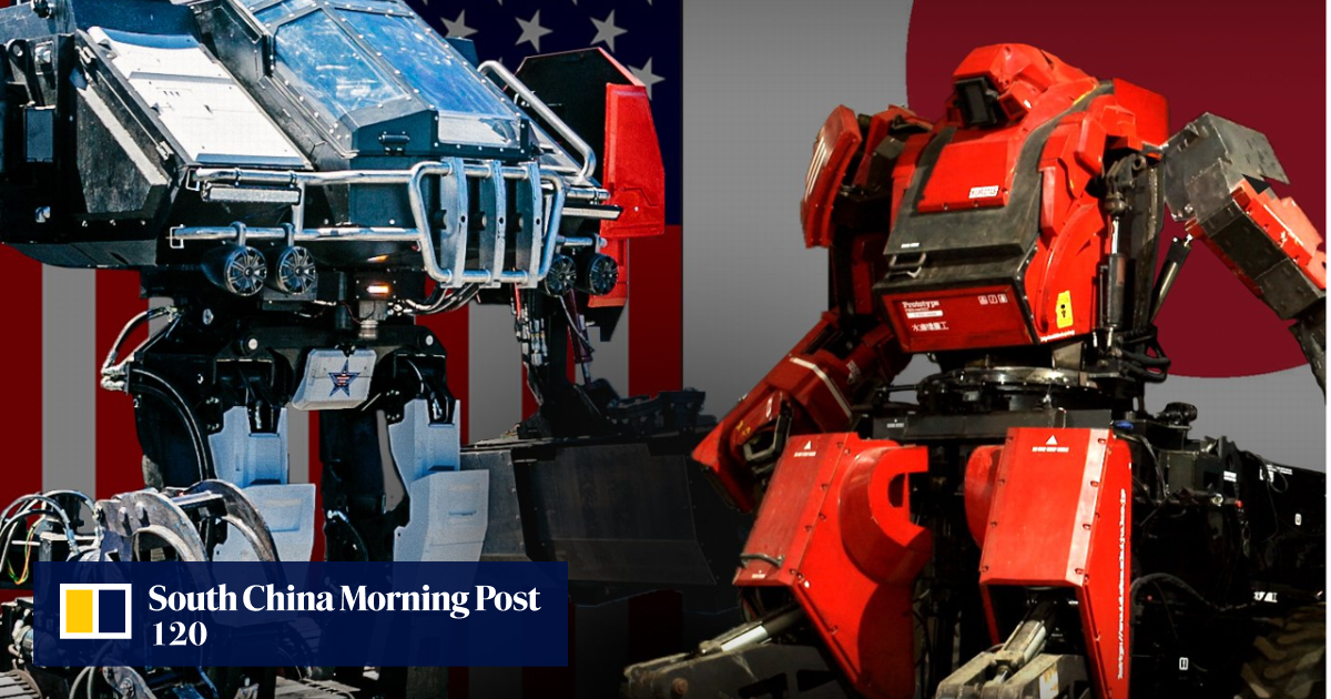 US vs. Japan: Giant robots are about to face off, fighting for their ...