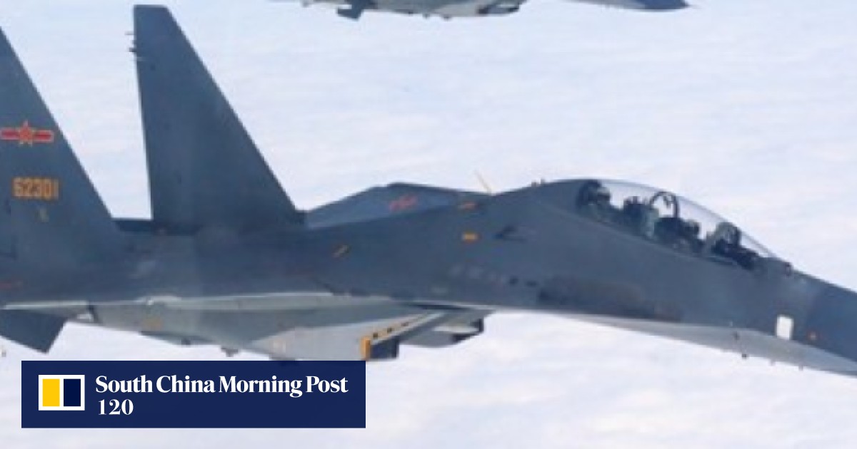 Chinese air force flexes muscle into Western Pacific in warning to ...