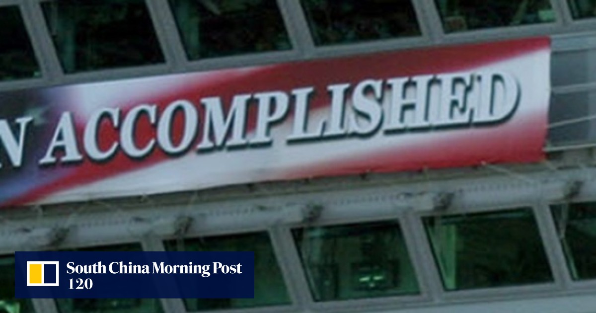 Donald Trump’s ‘Mission Accomplished’ tweet about Syria may come back ...