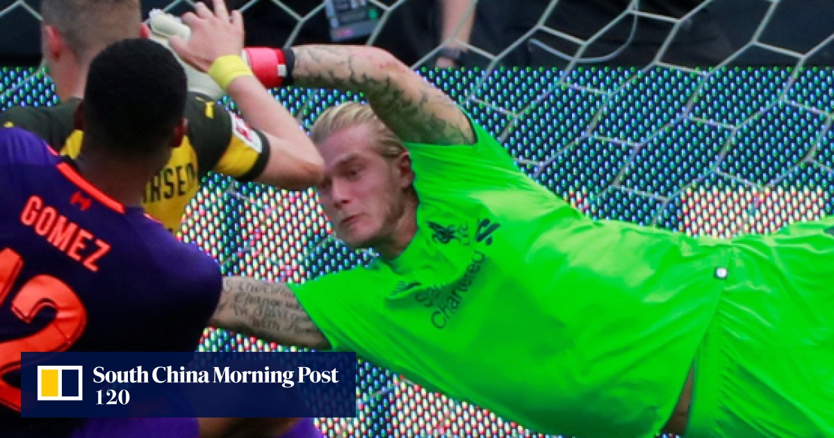 Loris Karius makes mistake for Liverpool v Borussia Dortmund in ...