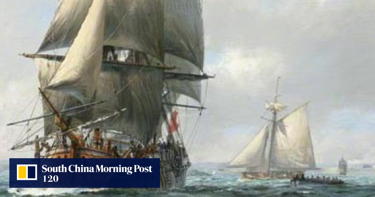 Endeavour, ship Captain Cook sailed to Australia and New Zealand ...