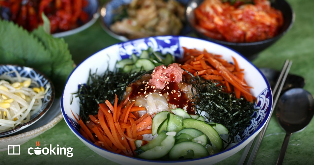 Bibimbap made fancy with raw fish and fish roe - recipe | SCMP Cooking