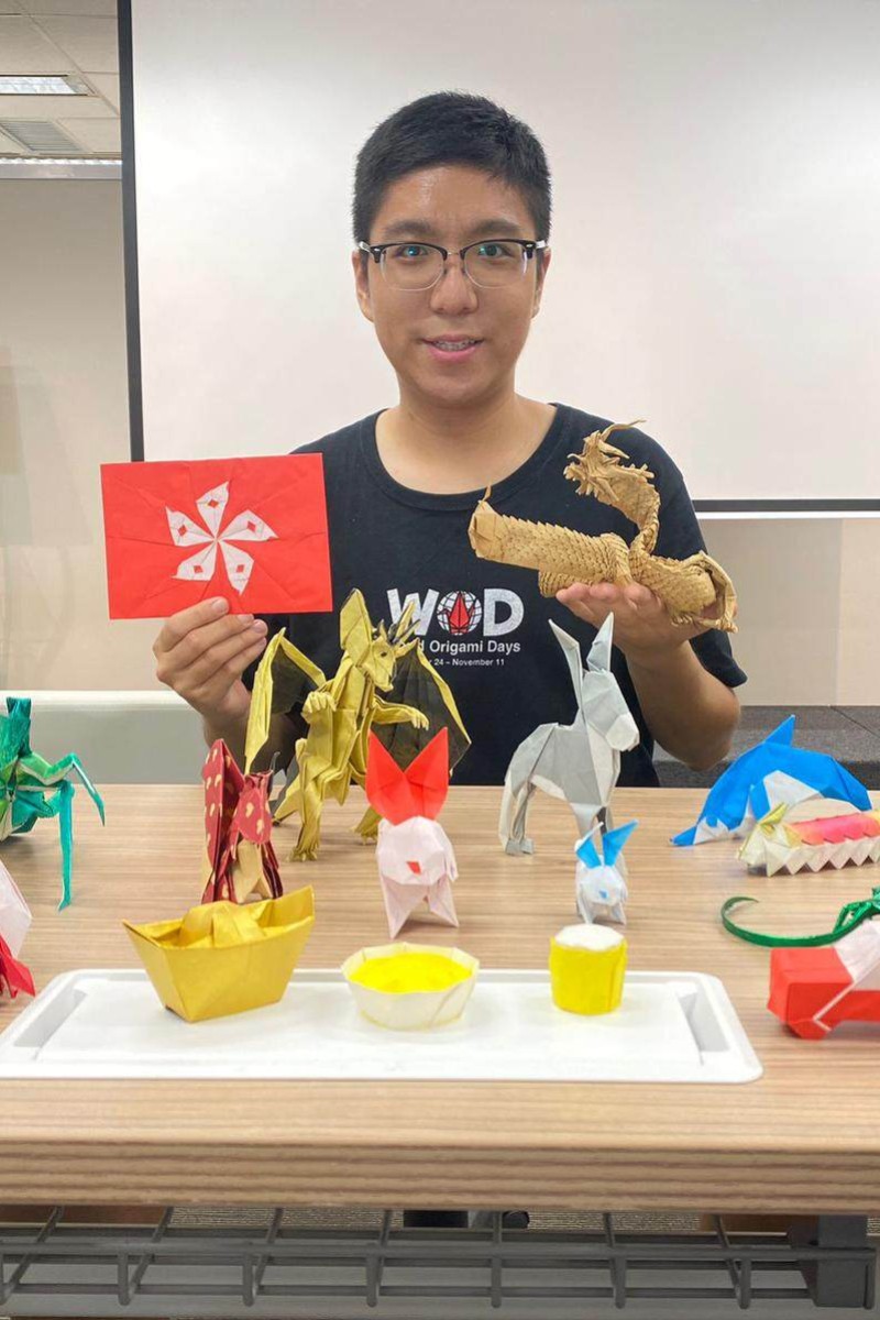 Unfold creativity: Hong Kong origami artist Matthew Wong shares joy ...