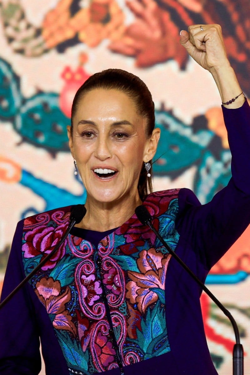 Claudia Sheinbaum makes history as Mexico’s first female president and ... Claudia Sheinbaum makes history as Mexico’s first female president and ...