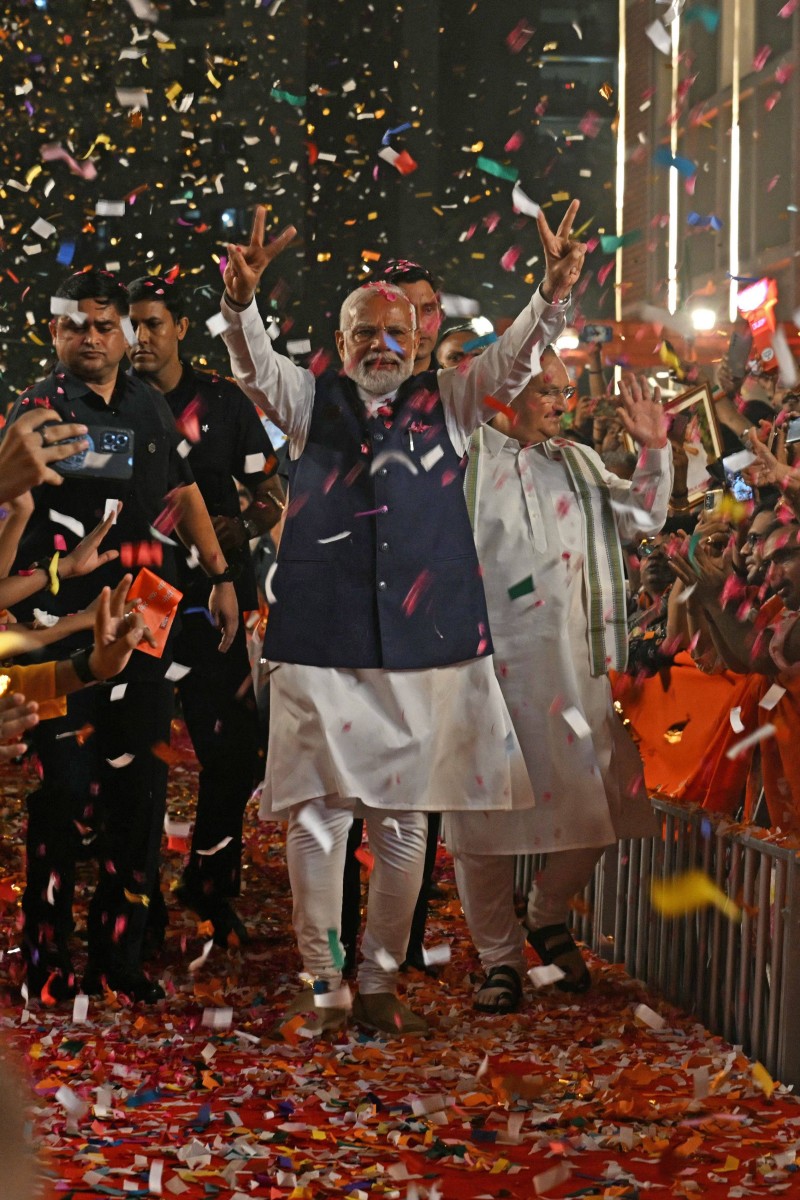 India’s Modi claims victory in elections but landslide evades the ruling Bharatiya Janata Party ...