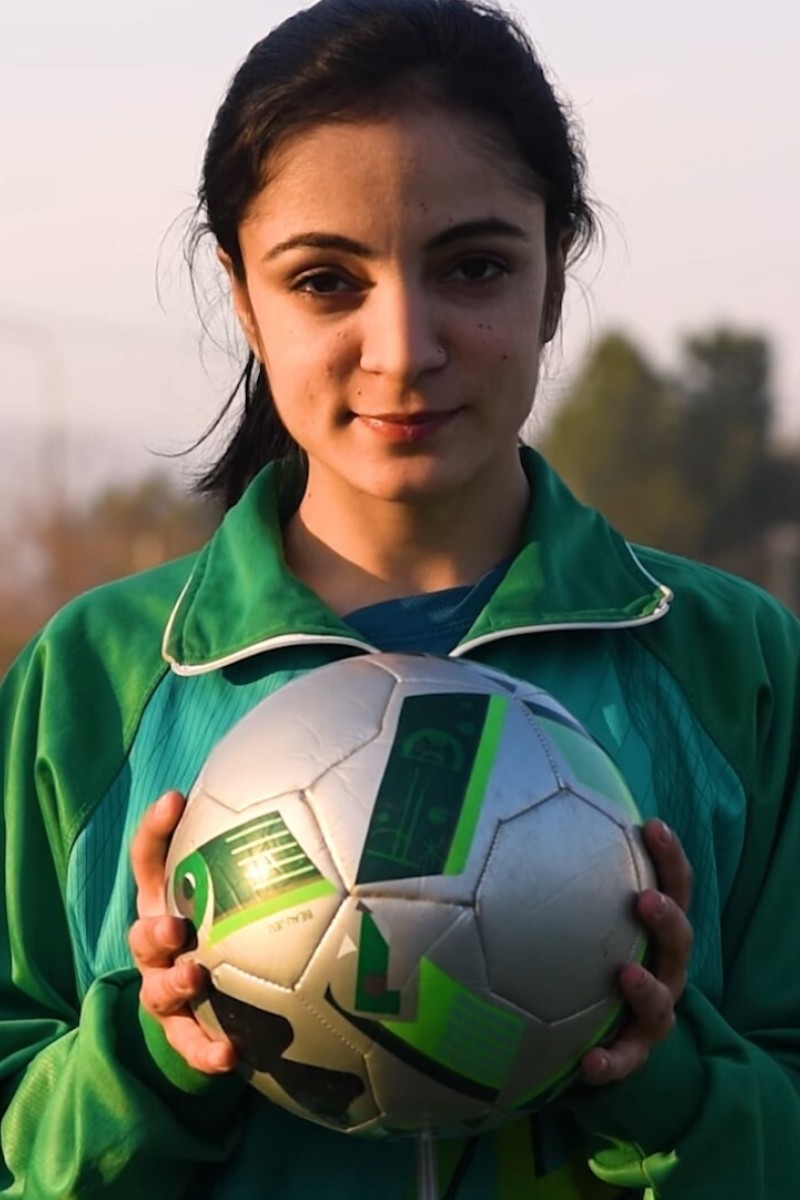 Pandemic no challenge for Pakistani football star training girls in the ...