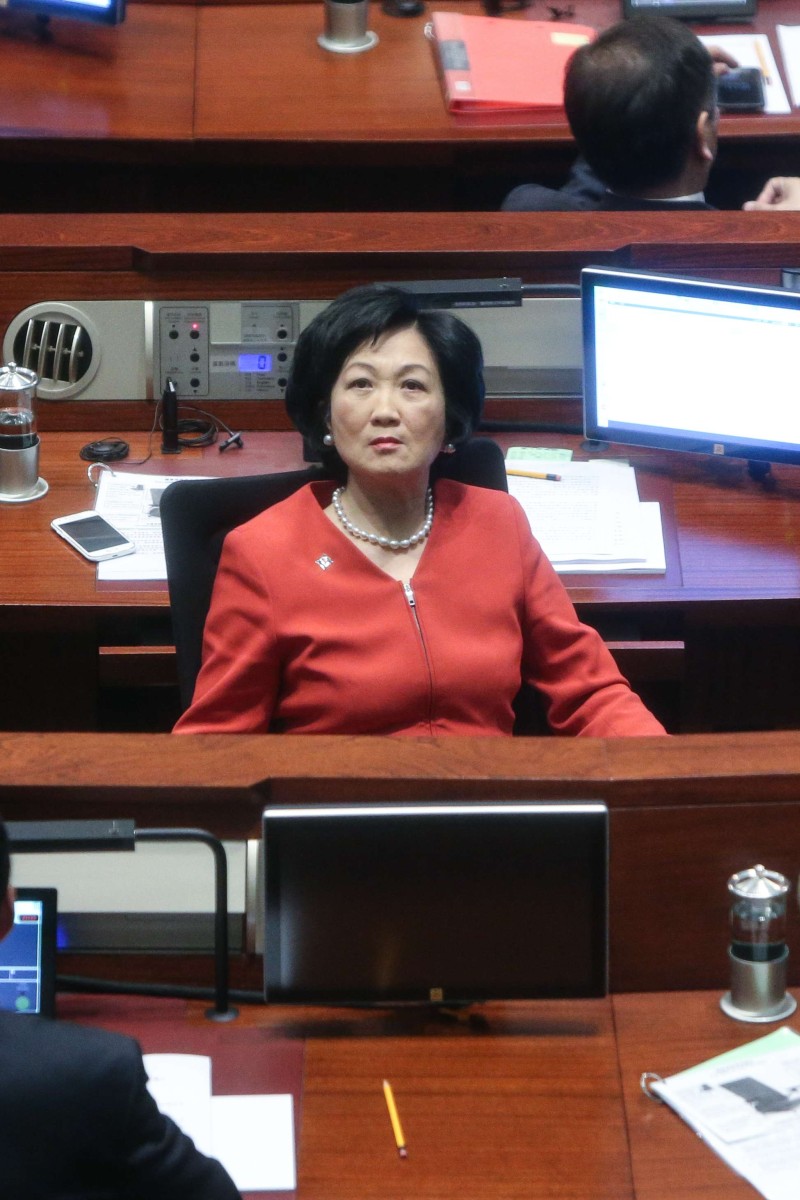 ‘I am interested’ in running for Hong Kong chief executive, Regina Ip ...
