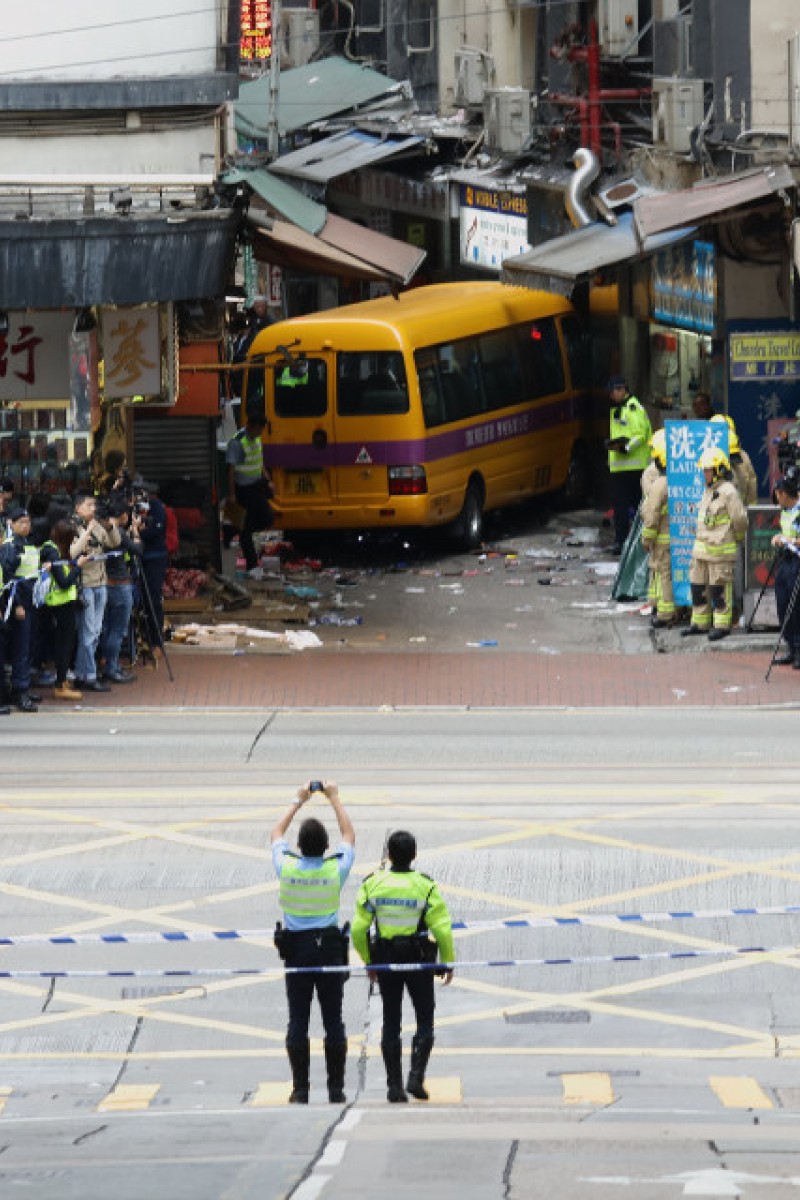 Eyewitness' account of the runaway school bus crash that left four dead ...