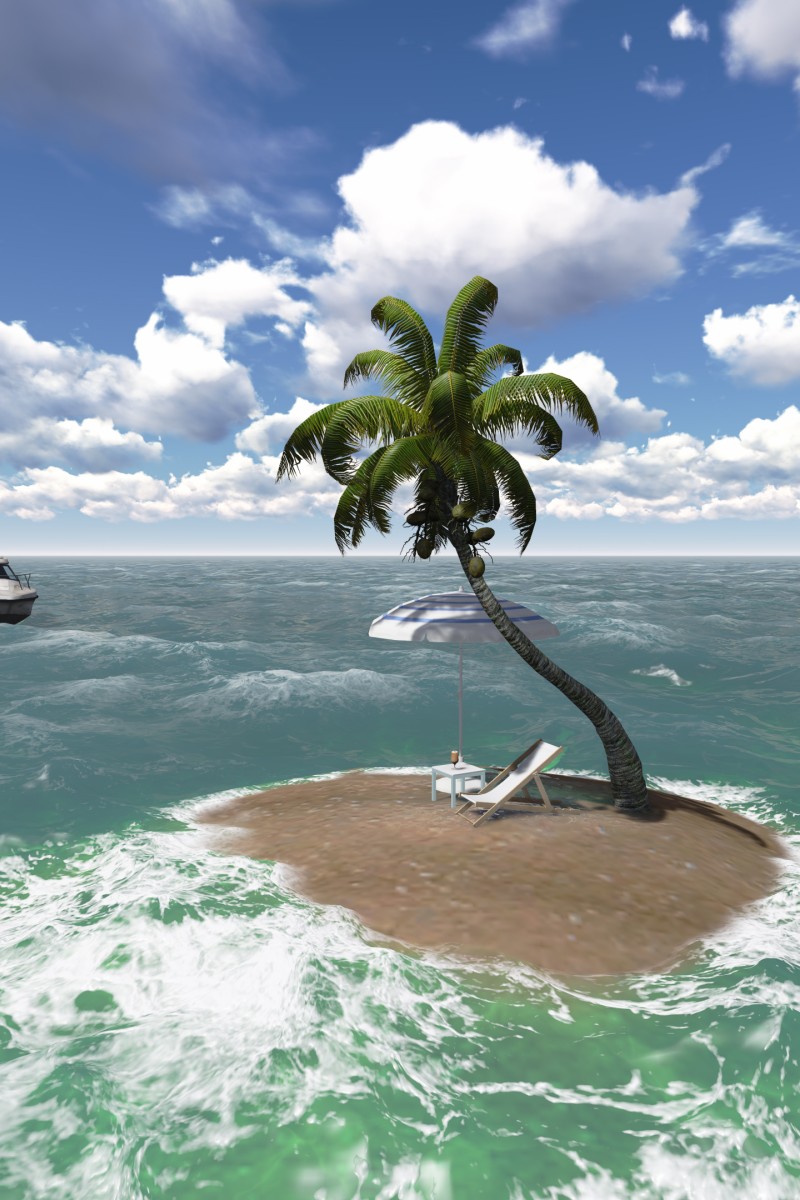 Stranded Deserted Island Stranded Island Hi Res Stock Photography And