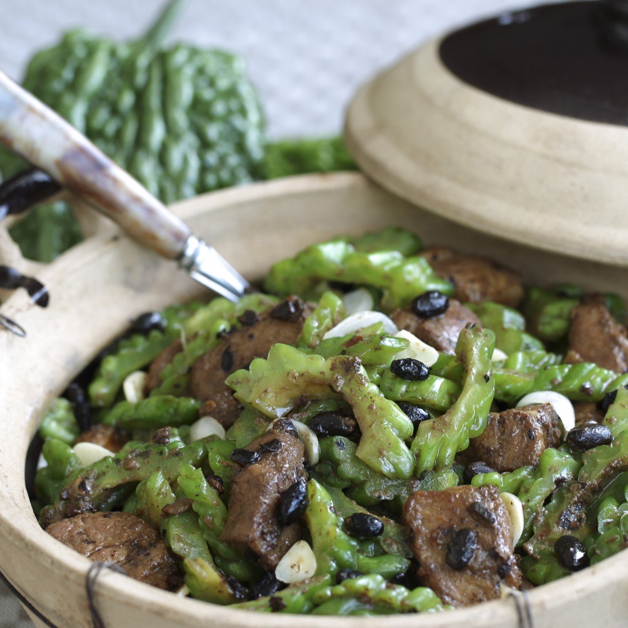 how to cook pork rib with bitter gourd