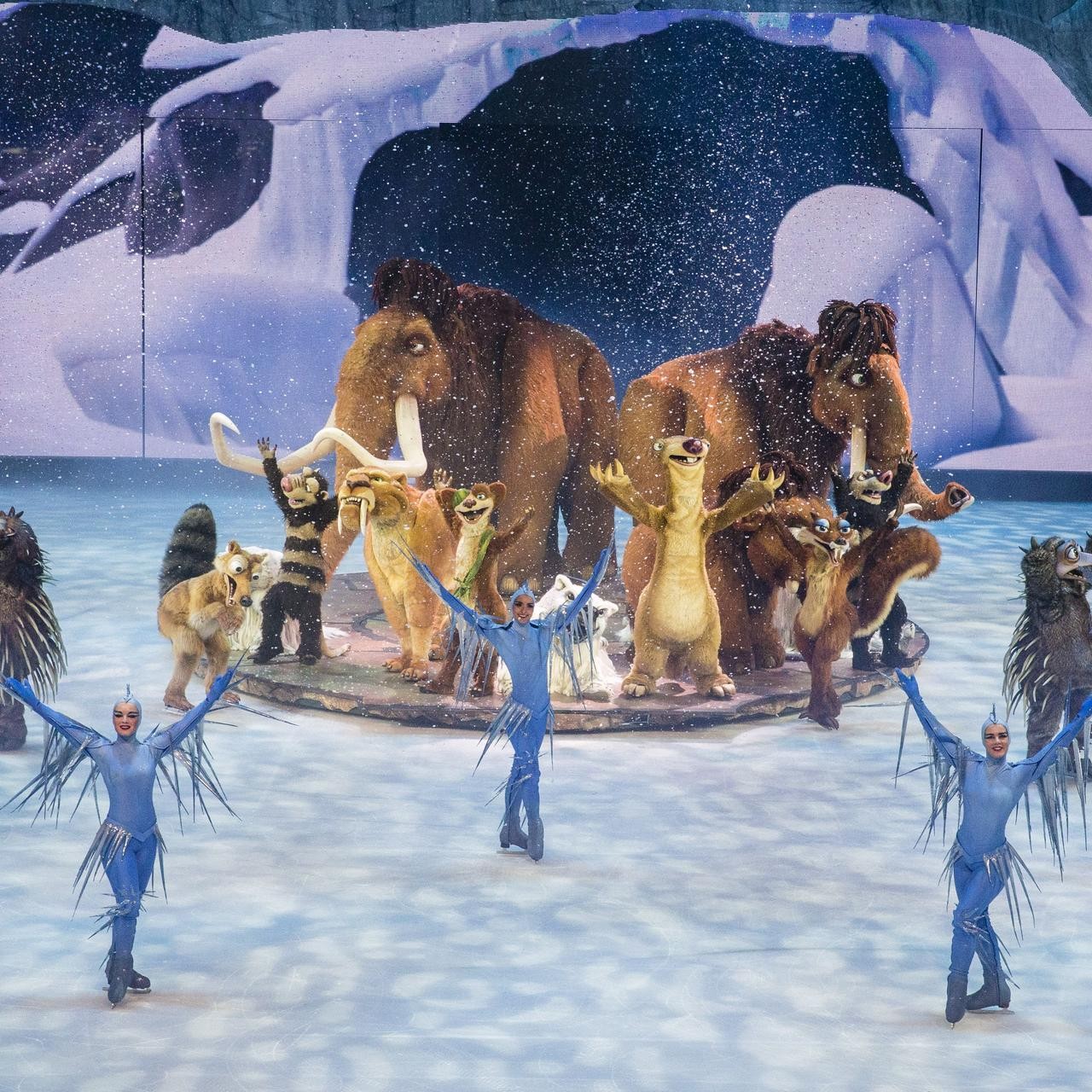 Dancing Ice Age Peaches