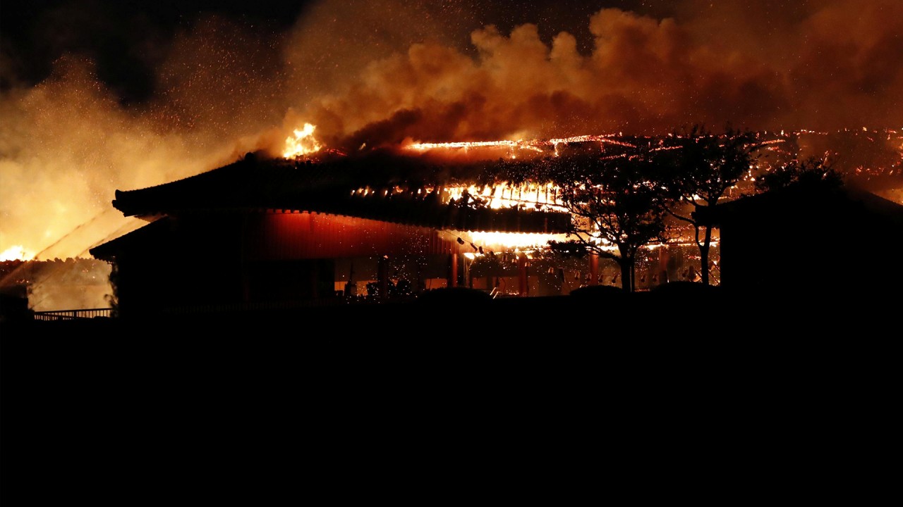 A year after Okinawa’s historic Shuri Castle was destroyed by fire ...
