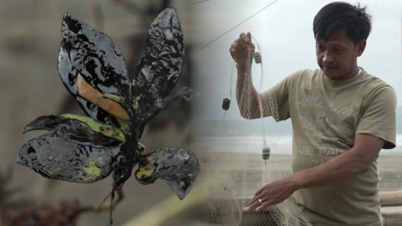 Filipinos take to the beaches to clean up massive oil spill: ‘many are ...