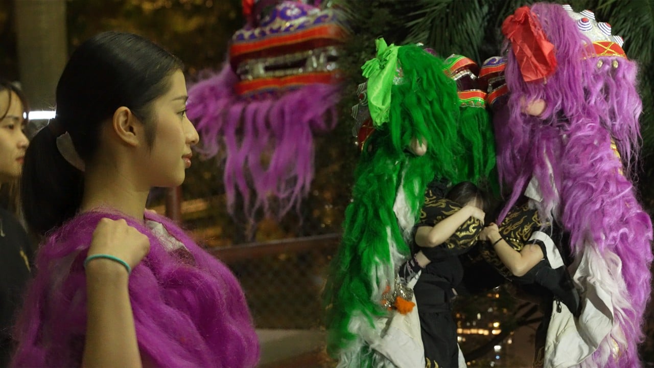 Meet the young women leaping to prominence in Hong Kong’s lion dance ...